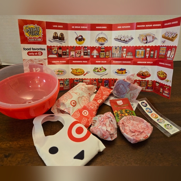 Toys | Target Mini Verse Collectible Food Favorites Pack Mixed Saladnew ...